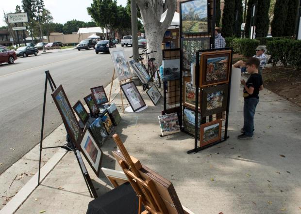 Tustin Art Walk_OC Register | Tustin Area Council of Fine Arts (TACFA)